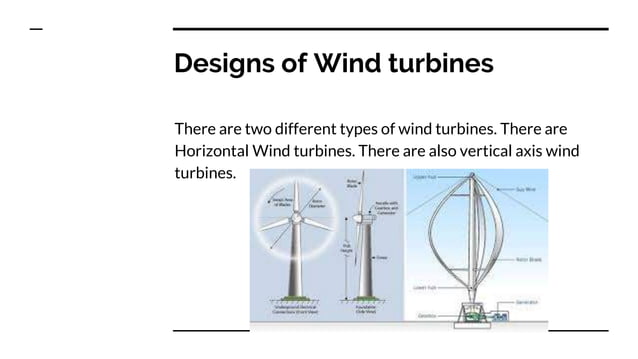 Wind turbines | PPT
