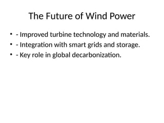 Wind_Turbines_Presentation and introduction | PPTX