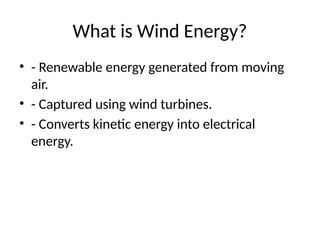 Wind_Turbines_Presentation and introduction | PPTX