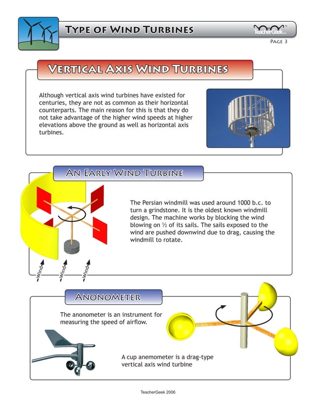 Wind turbine types | PDF | Sailing | Sports