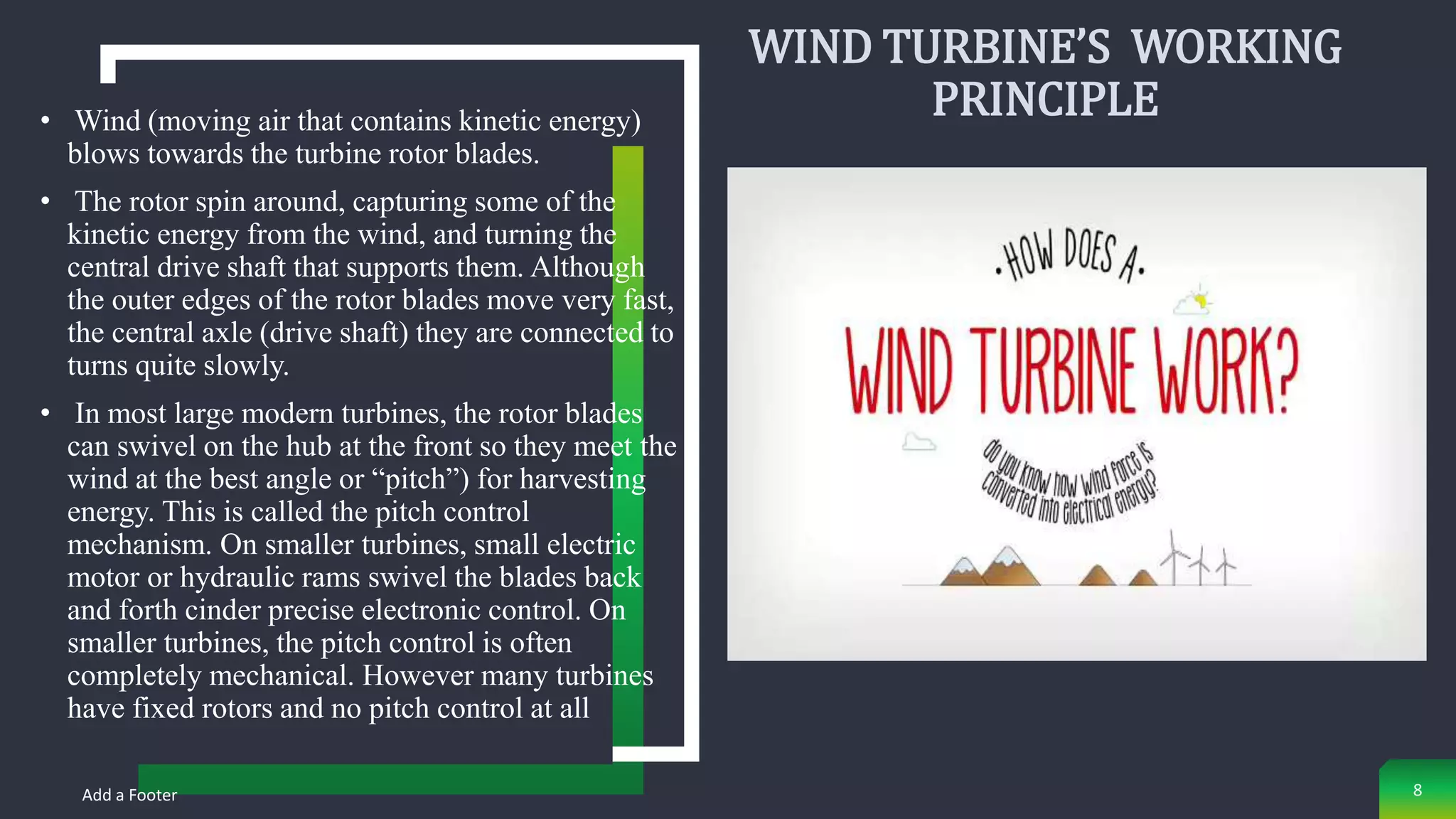 Wind TURBINE WORKING PRINCIPLE & Renewable Power Energy.pptx