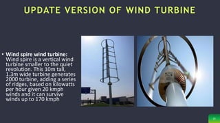 Wind TURBINE WORKING PRINCIPLE & Renewable Power Energy.pptx
