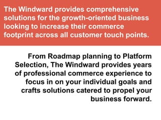 Windward Consulting Brief | PPTX