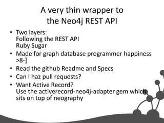 Windy City DB - Recommendation Engine with Neo4j | PPTX
