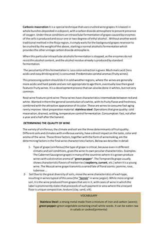 Wine | DOCX | Alcoholic Beverages | Food & Drink