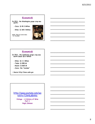 Wine lect1 | PDF