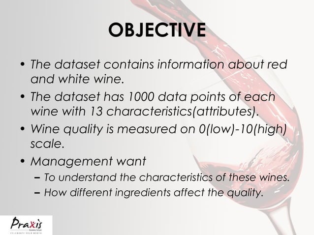 Wine quality Analysis | PPT