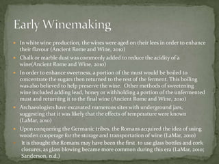 Wine prehistory presentation | PPTX | Alcoholic Beverages | Food & Drink