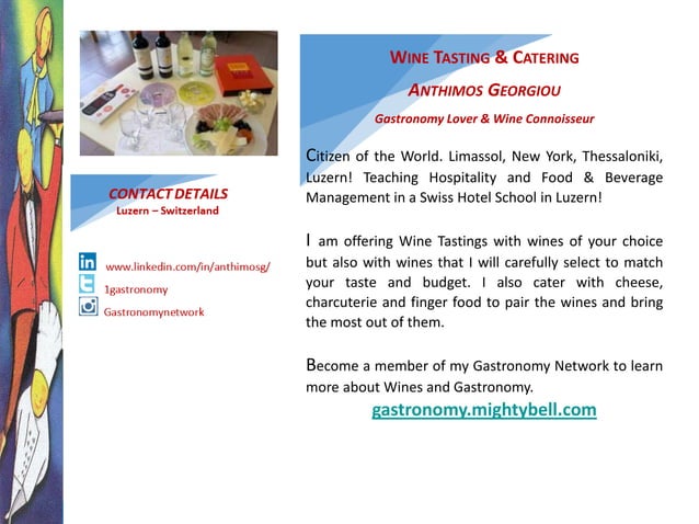 Wine presentation | PPTX | Alcoholic Beverages | Food & Drink