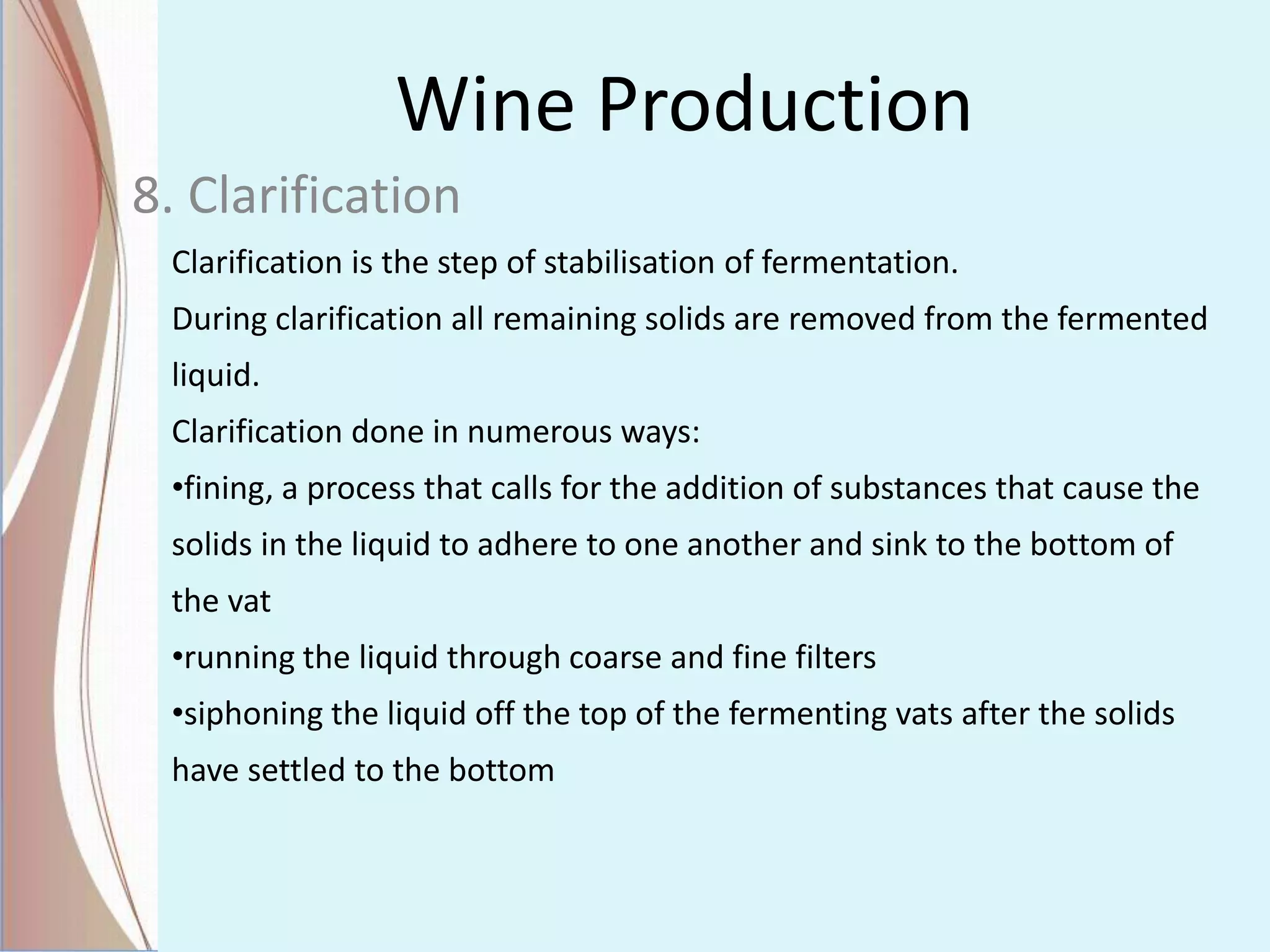 Wine production yoann chelin | PPT