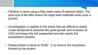 Wine production (k.s) | PPTX