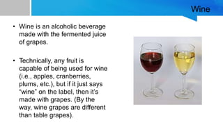 Wine production (k.s) | PPTX