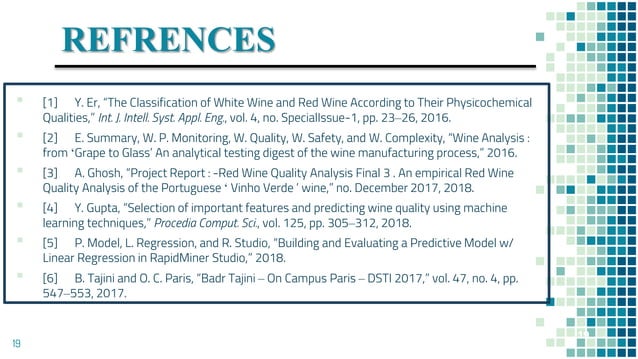 Wine Quality Analysis Using Machine Learning | PPTX | Chemistry | Science