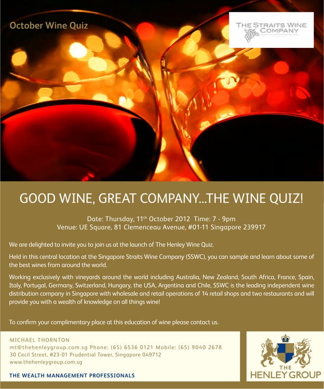 Wine Quiz Invitation 11 Oct12 (Mt) | PDF
