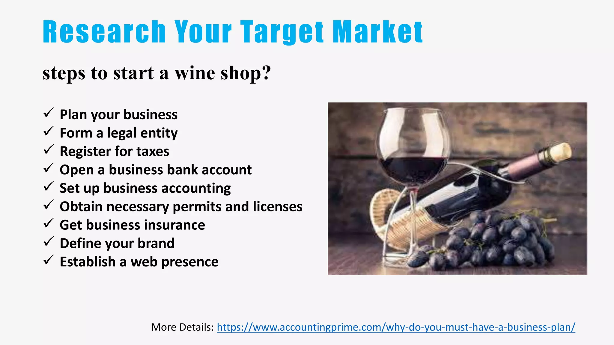 Wine retail business plan | PPTX | Business Accounting & Finance | Business