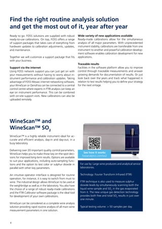 Wine Analysis Solutions | PDF | Alcoholic Beverages | Food & Drink