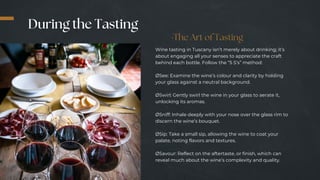Wine Tasting Etiquette and Techniques in Tuscany | PPT