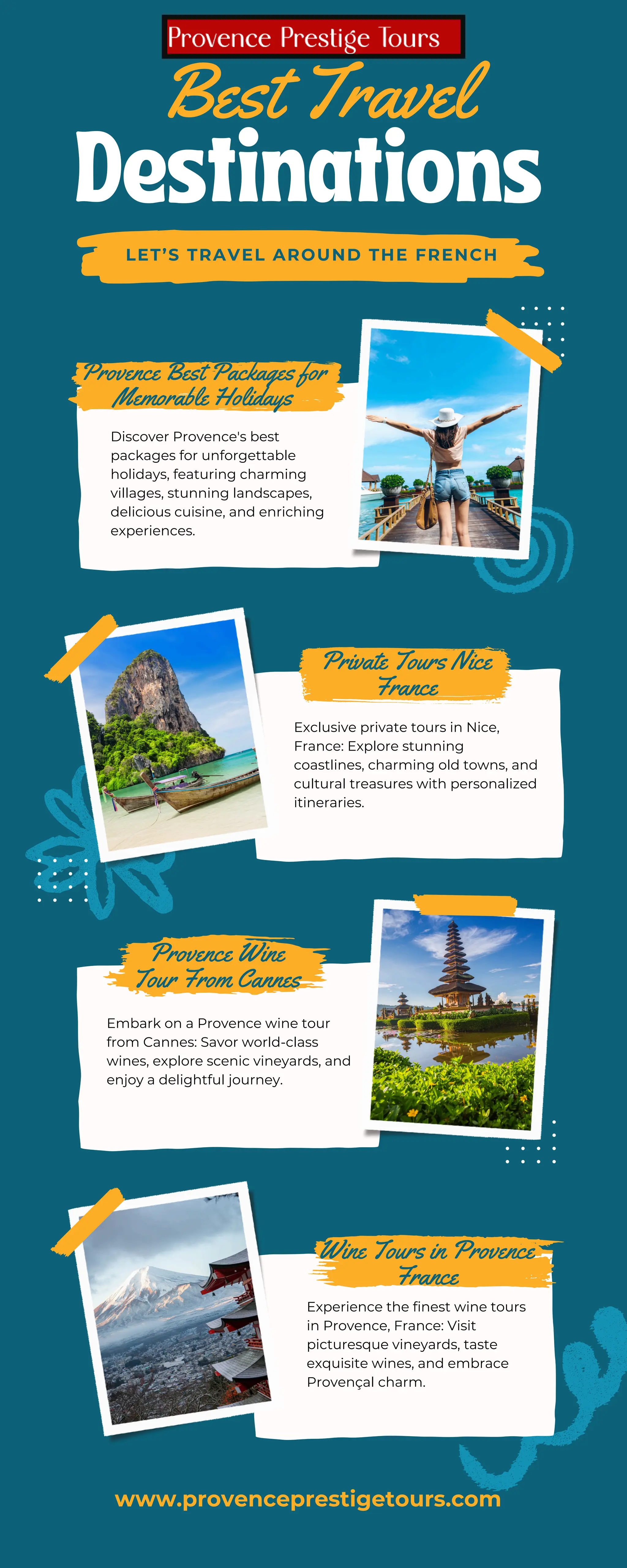 Wine Tours in Provence France Travel Destinations Infographic .pdf