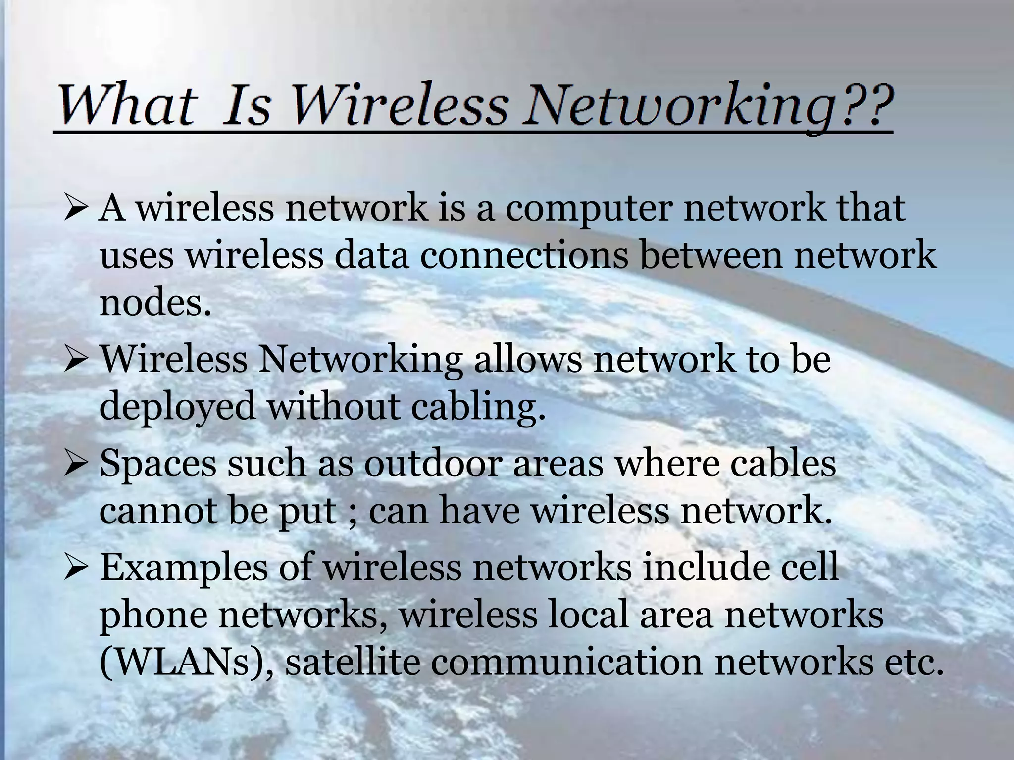 Wireless Network Ppt