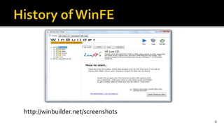 WinFE: The (Almost) Perfect Triage Tool | PPTX