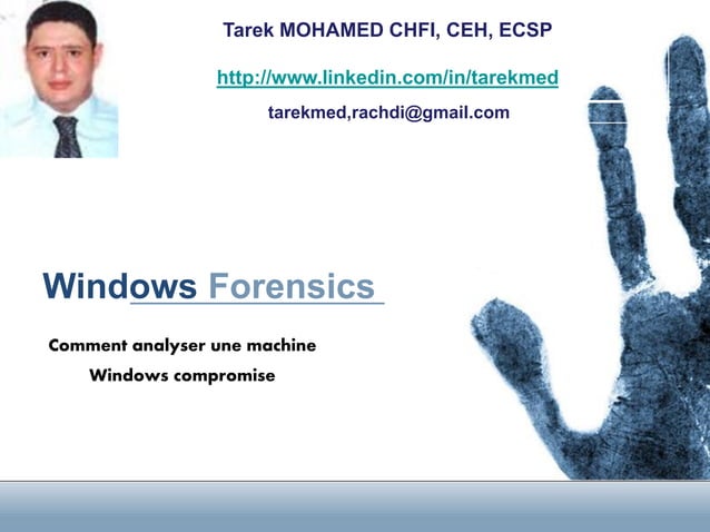 Windows Forensics | PPT
