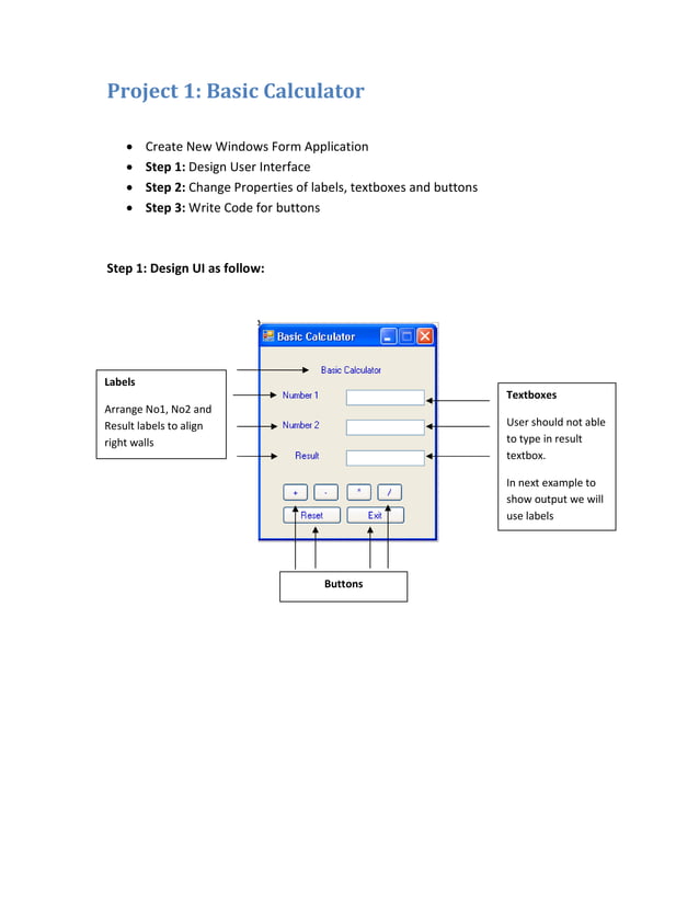 Windows Forms For Beginners Part - 1 | PDF