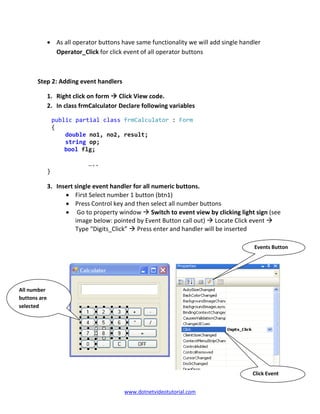 Windows Forms For Beginners Part - 4 | PDF