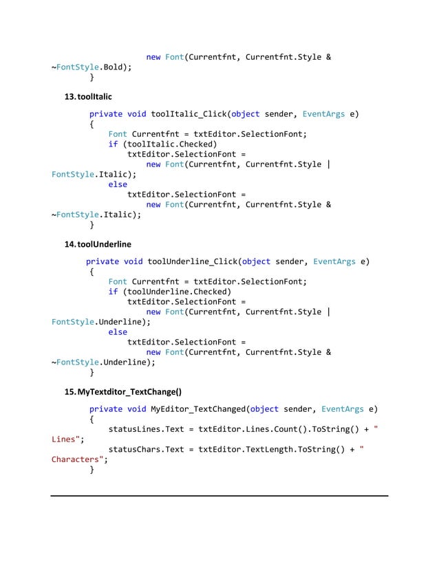 Windows Forms For Beginners Part 5 | PDF