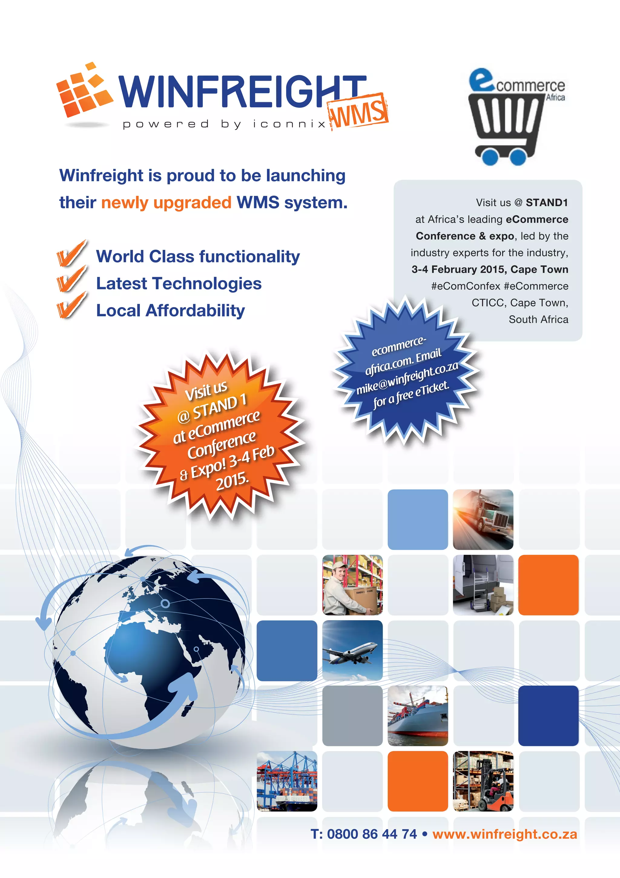 Winfreight WMS eCommerce Africa Expo Invite | PDF
