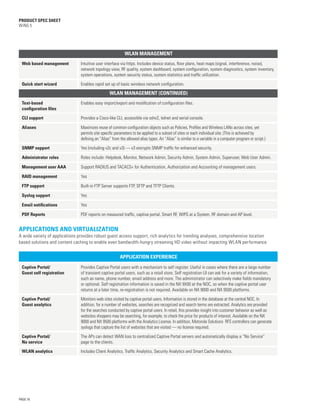 Motorola Wing 5.6 specification sheet | PDF | Internet | Computing