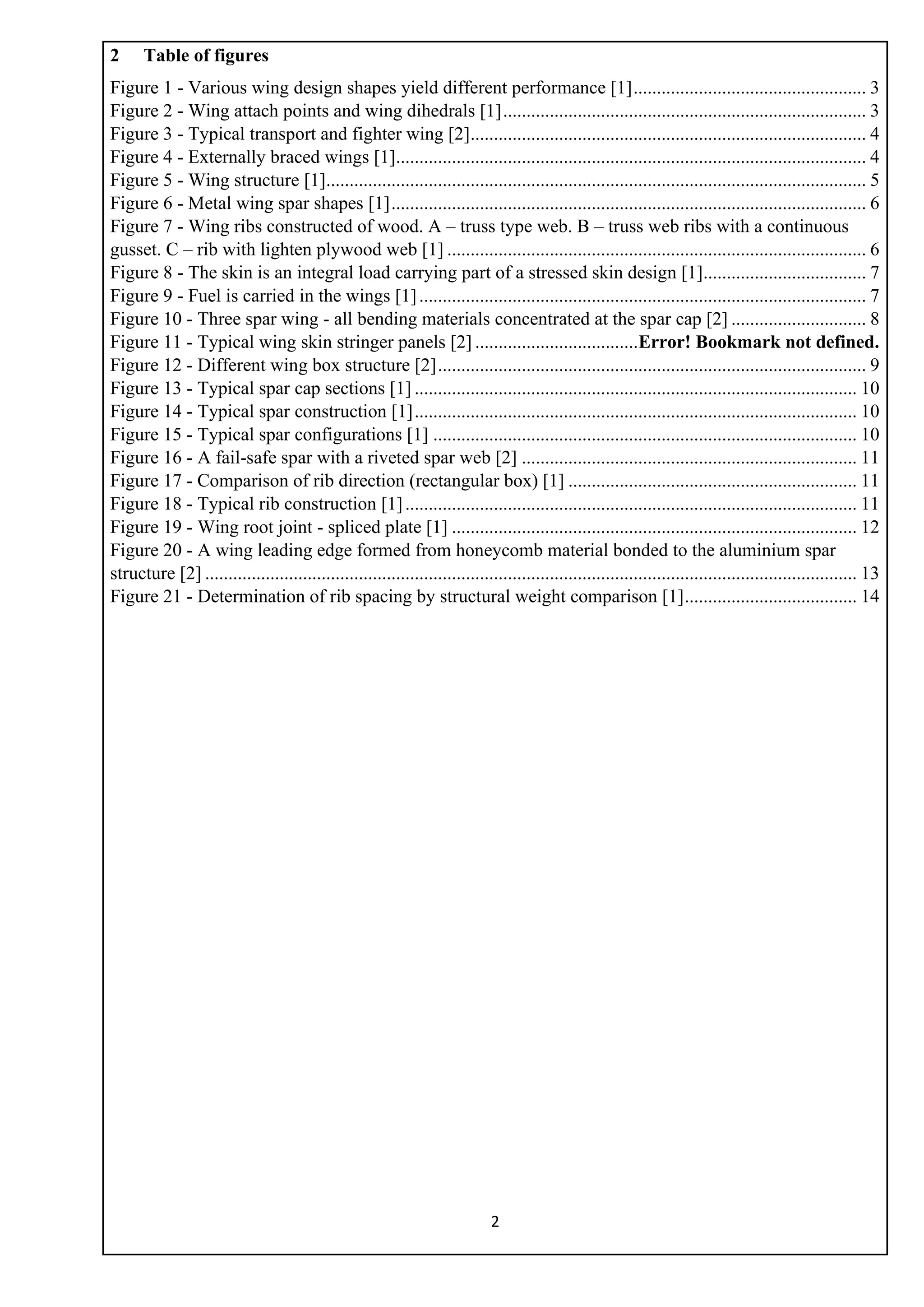 PRELIMINARY DESIGN APPROACH TO WING BOX LAYOUT AND STRUCTURAL ...