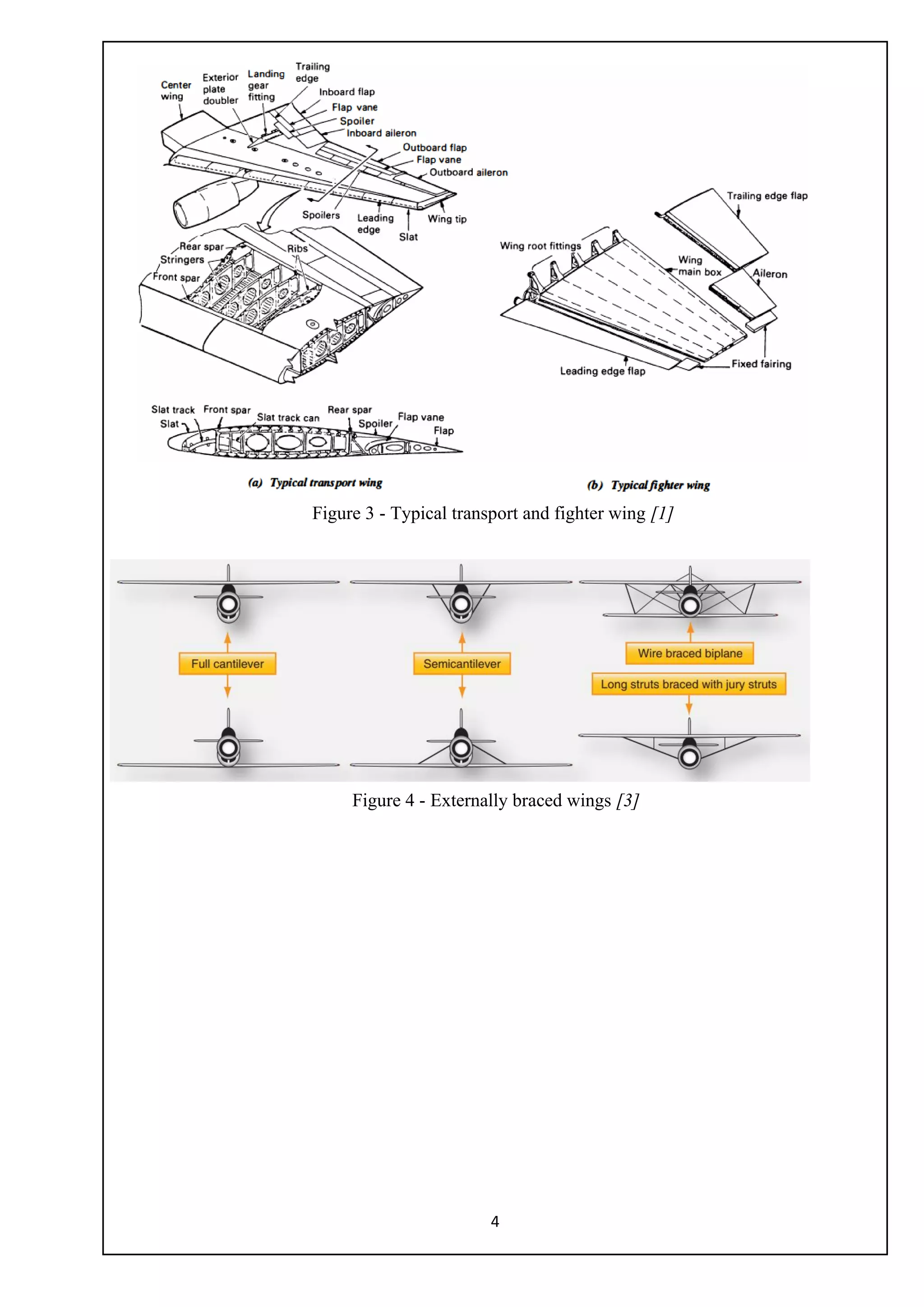 PRELIMINARY DESIGN APPROACH TO WING BOX LAYOUT AND STRUCTURAL ...