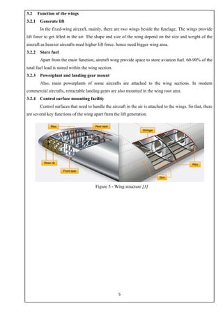PRELIMINARY DESIGN APPROACH TO WING BOX LAYOUT AND STRUCTURAL ...