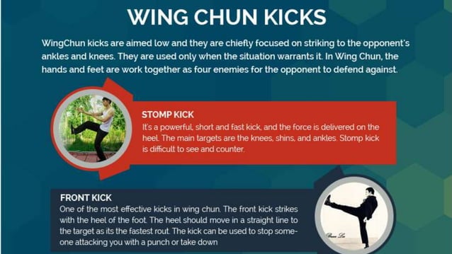 Wing Chun Kicking and Footwork Basics | PPTX
