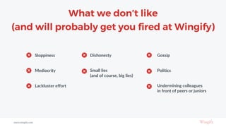 Wingify Culture Values | PDF | Human Resources | Business