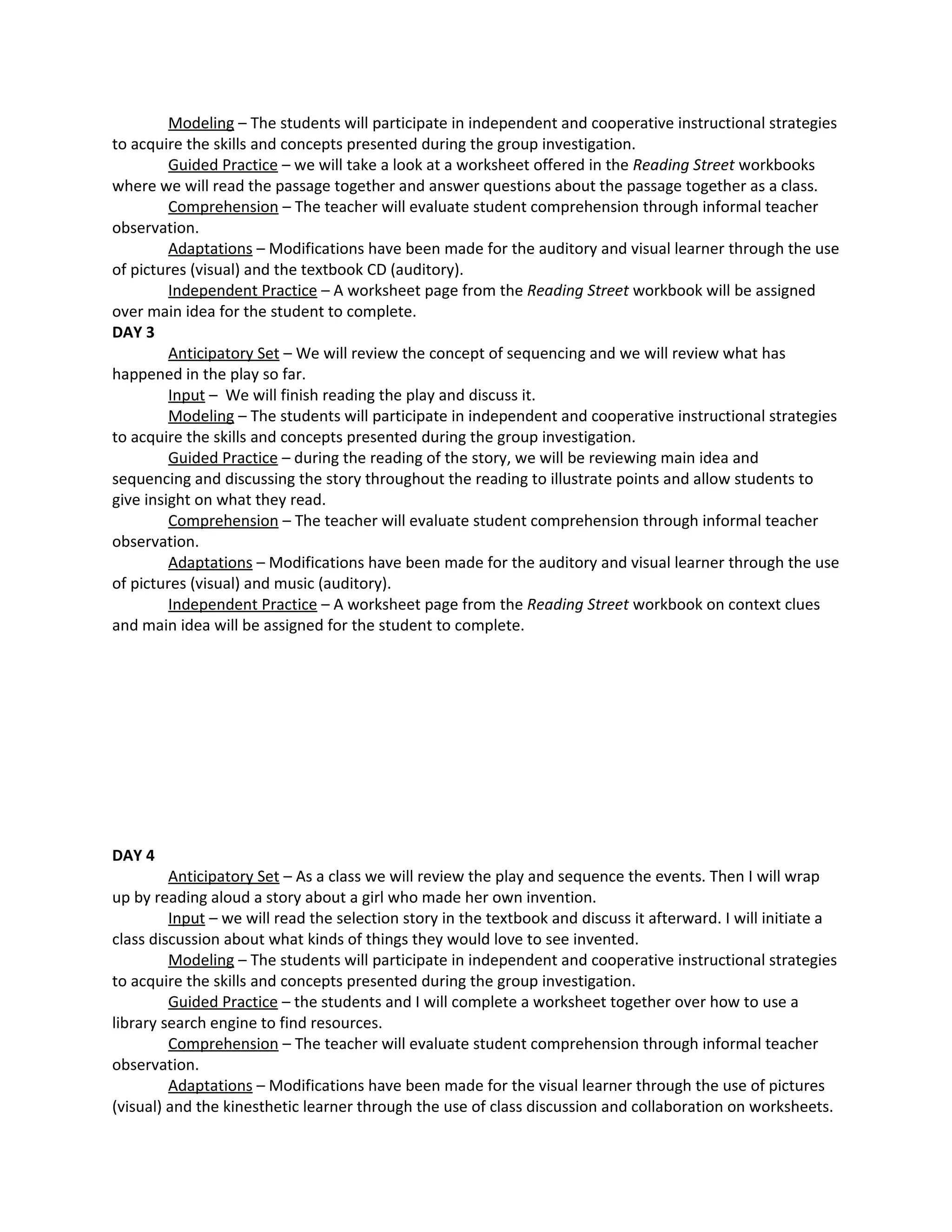 Wings For The King Lesson | DOC