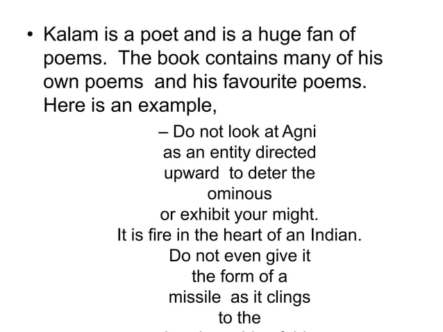 Wings Of Fire Book Review 2 Pptx