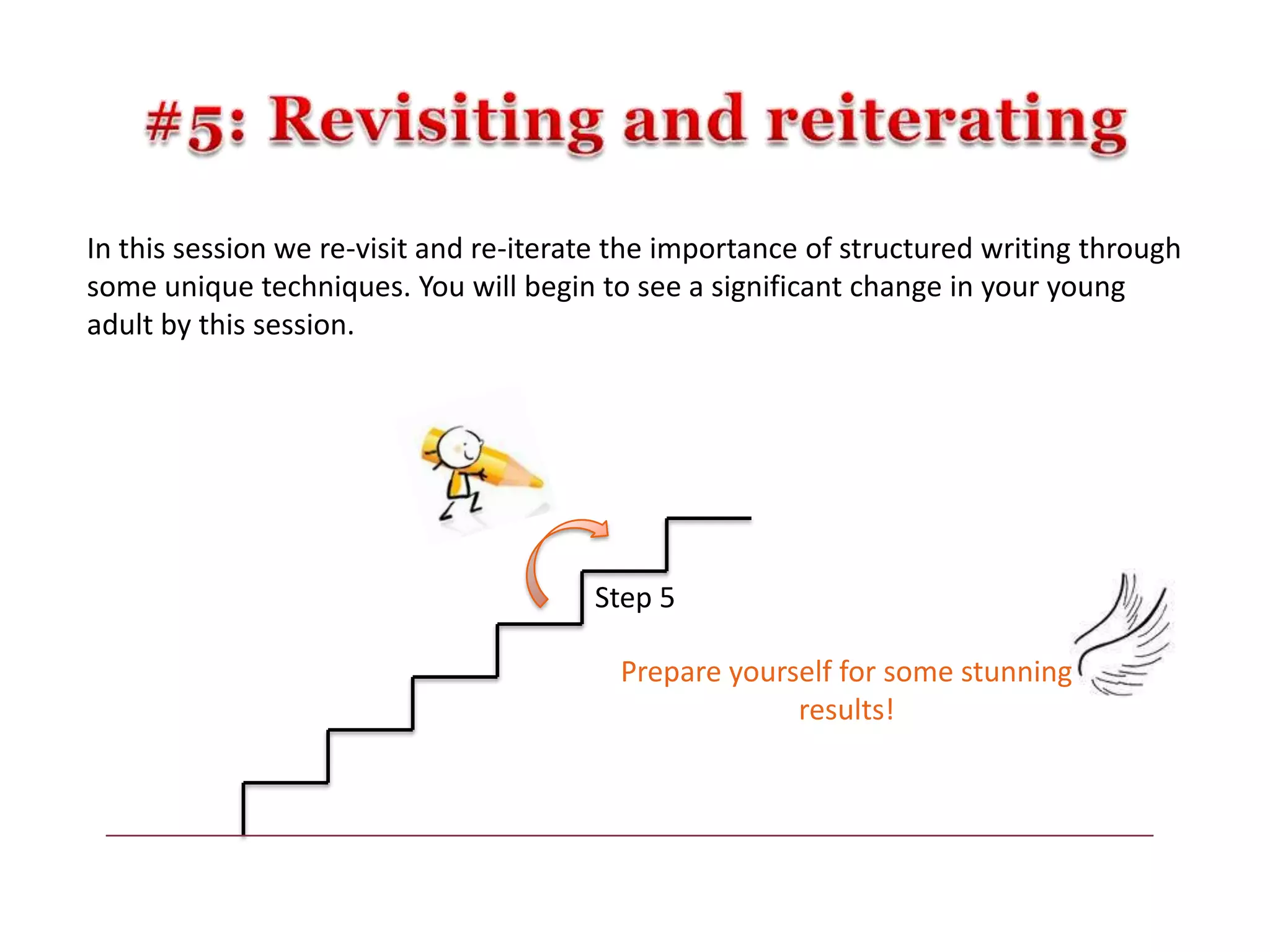 Wings on words - Writing workshop for young adults | PPT