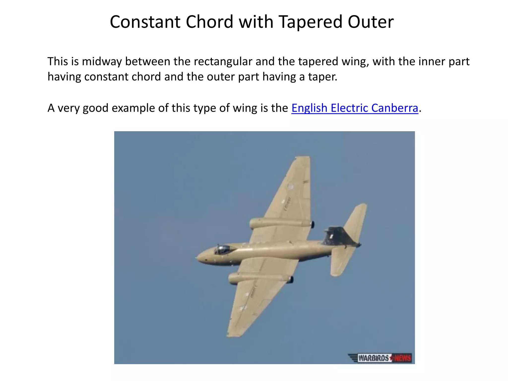 Wings plan form shapes | PPTX