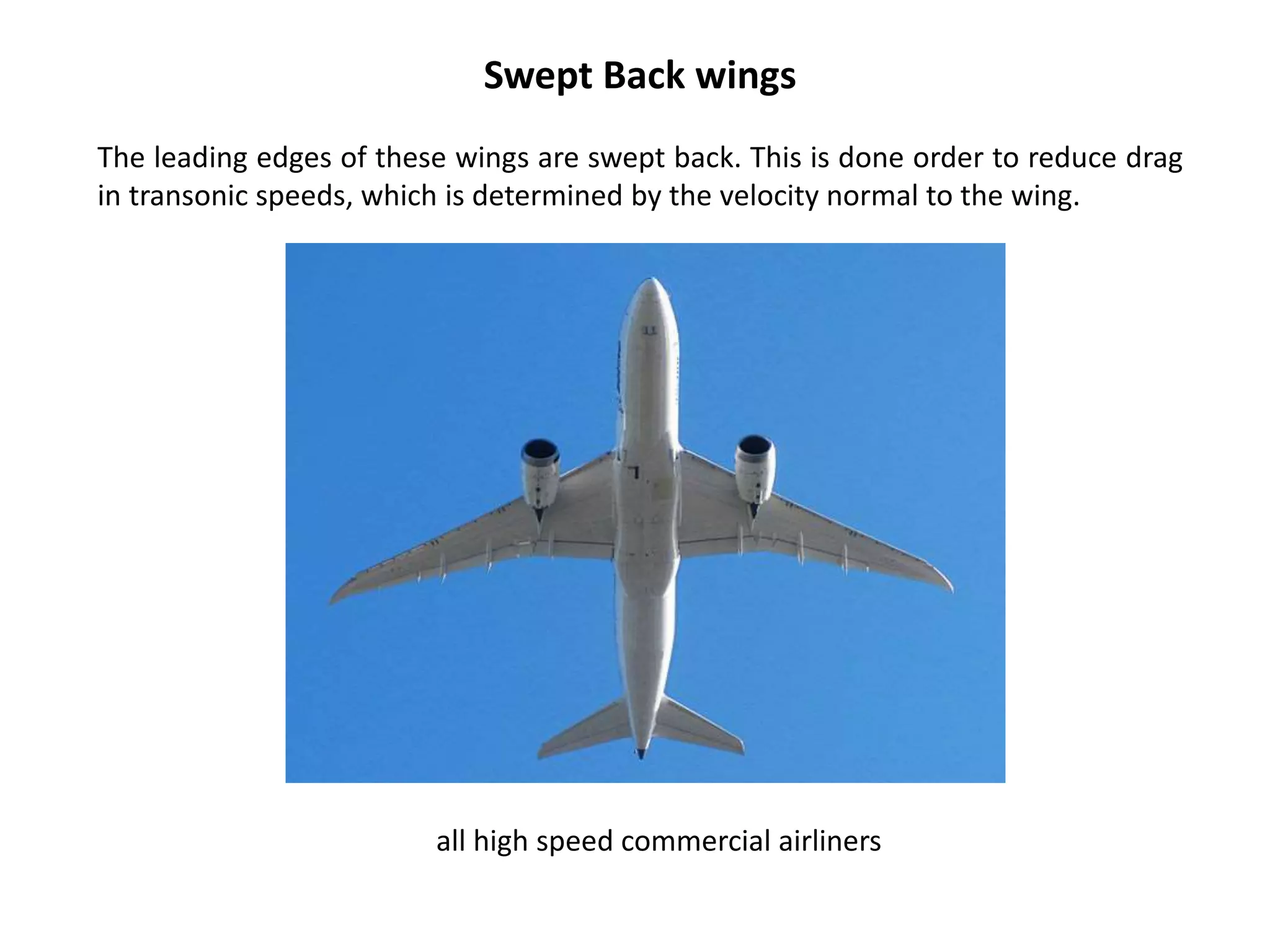 Wings plan form shapes | PPTX