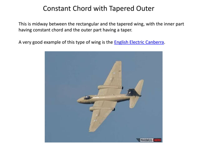 Wings plan form shapes | PPTX