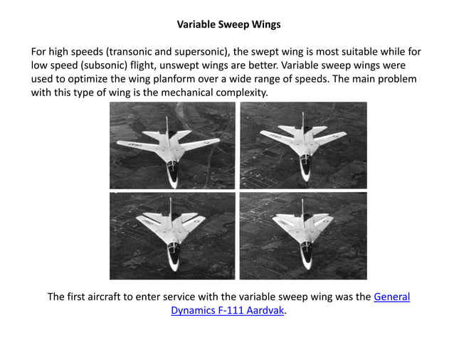 Wings plan form shapes | PPTX
