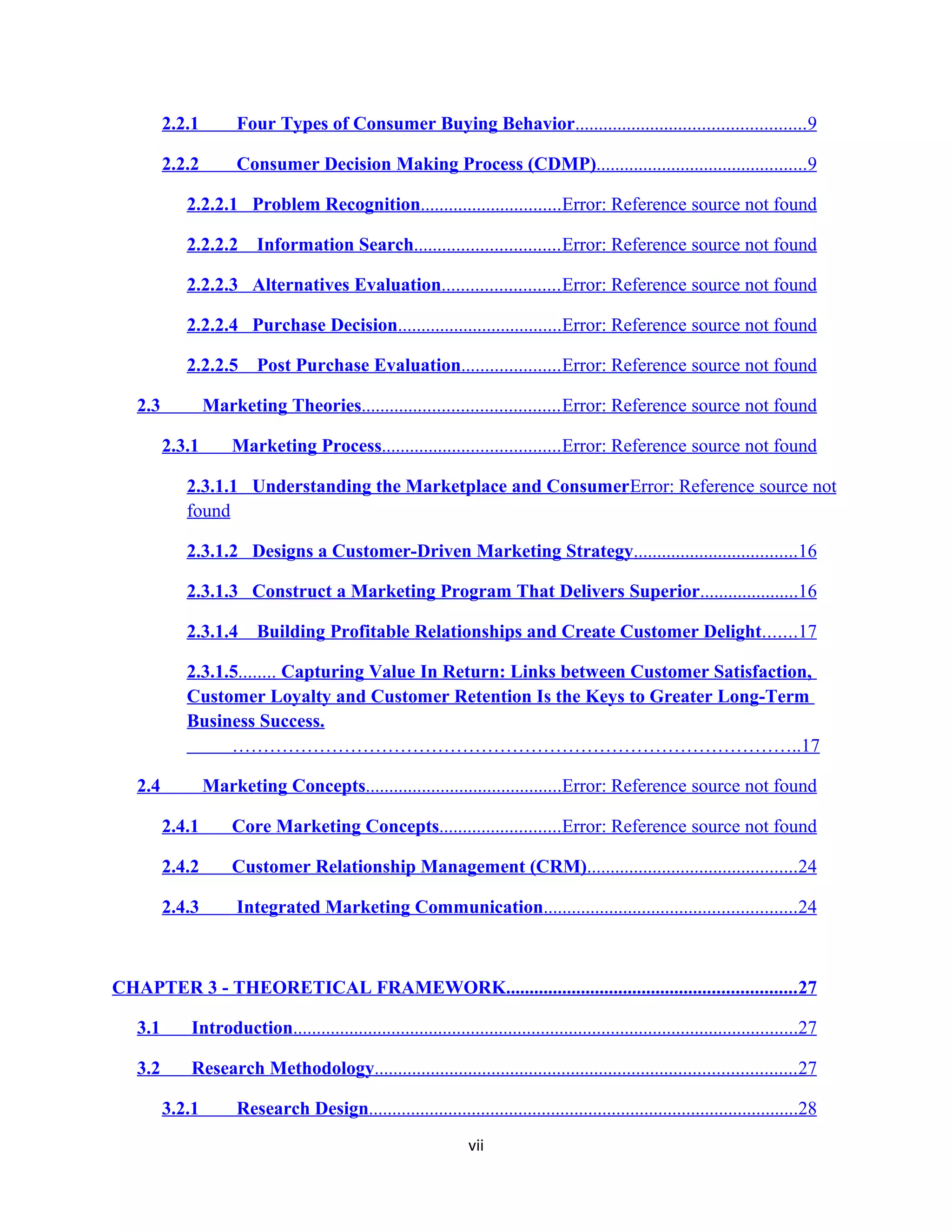 Wings table of contents, abstract, acknowledgement | DOC