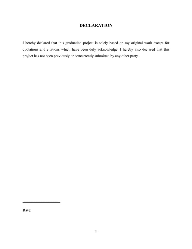 Wings table of contents, abstract, acknowledgement | DOC