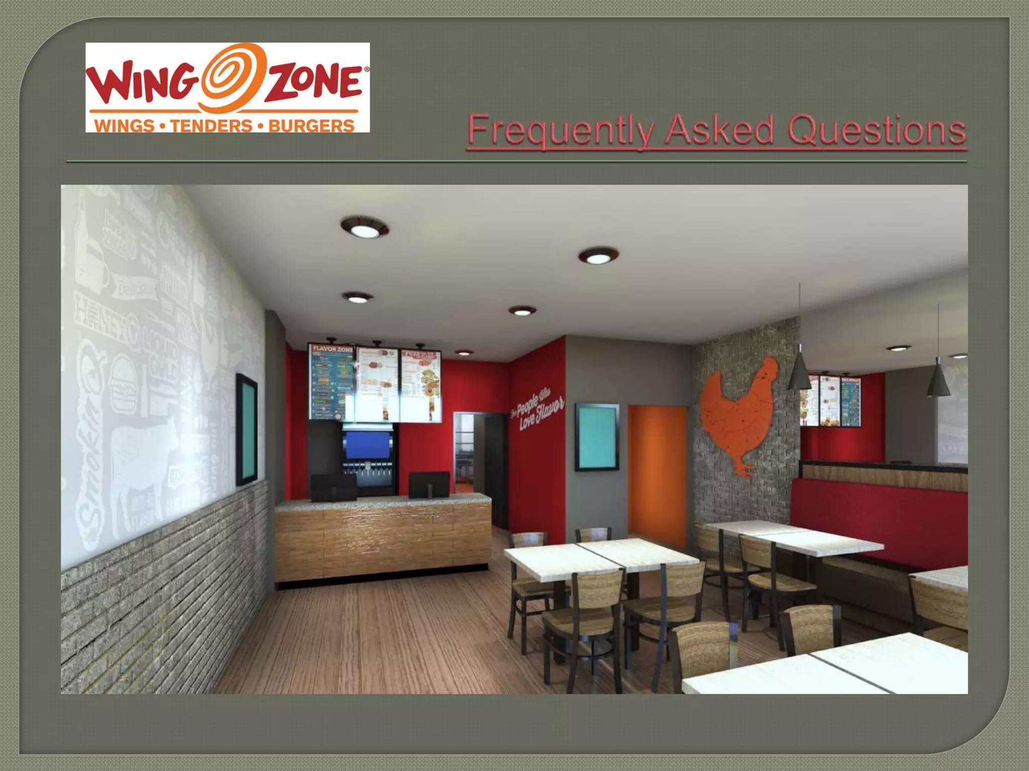 Wings Tenders Burgers Joint Franchise | PPTX