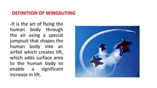 WINGSUITING PROJECT | PPTX
