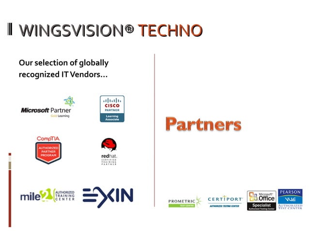 Wingsvision ® techno | PPT | Technology & Computing