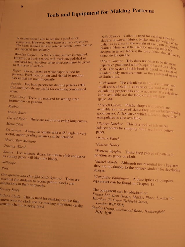 [Winifred aldrich] metric pattern cutting for mens | PDF