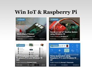 Windows 10 IoT Core for Raspberry Pi 2 | PPT