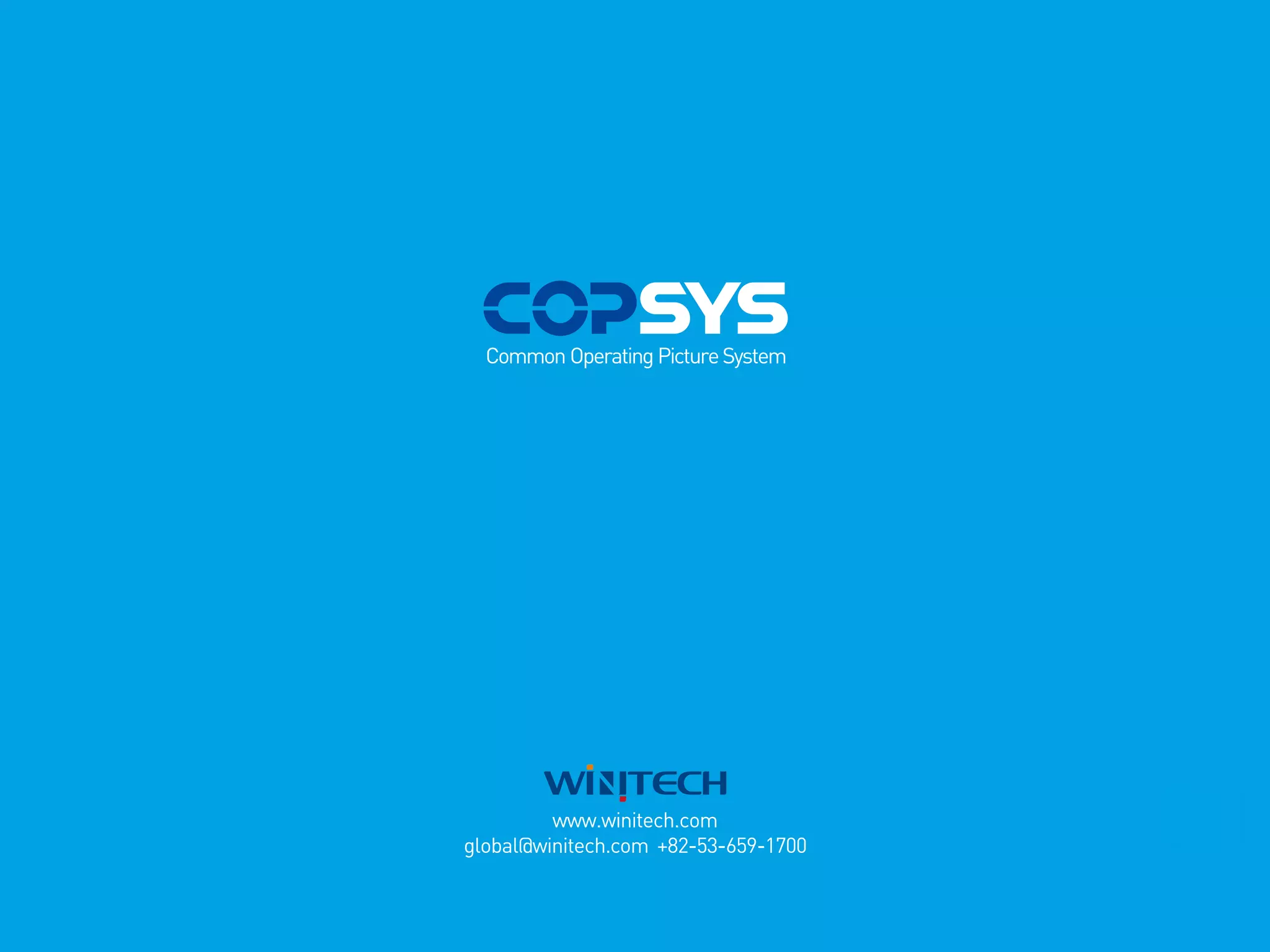 Common Operation Picture - COPSYS | PDF
